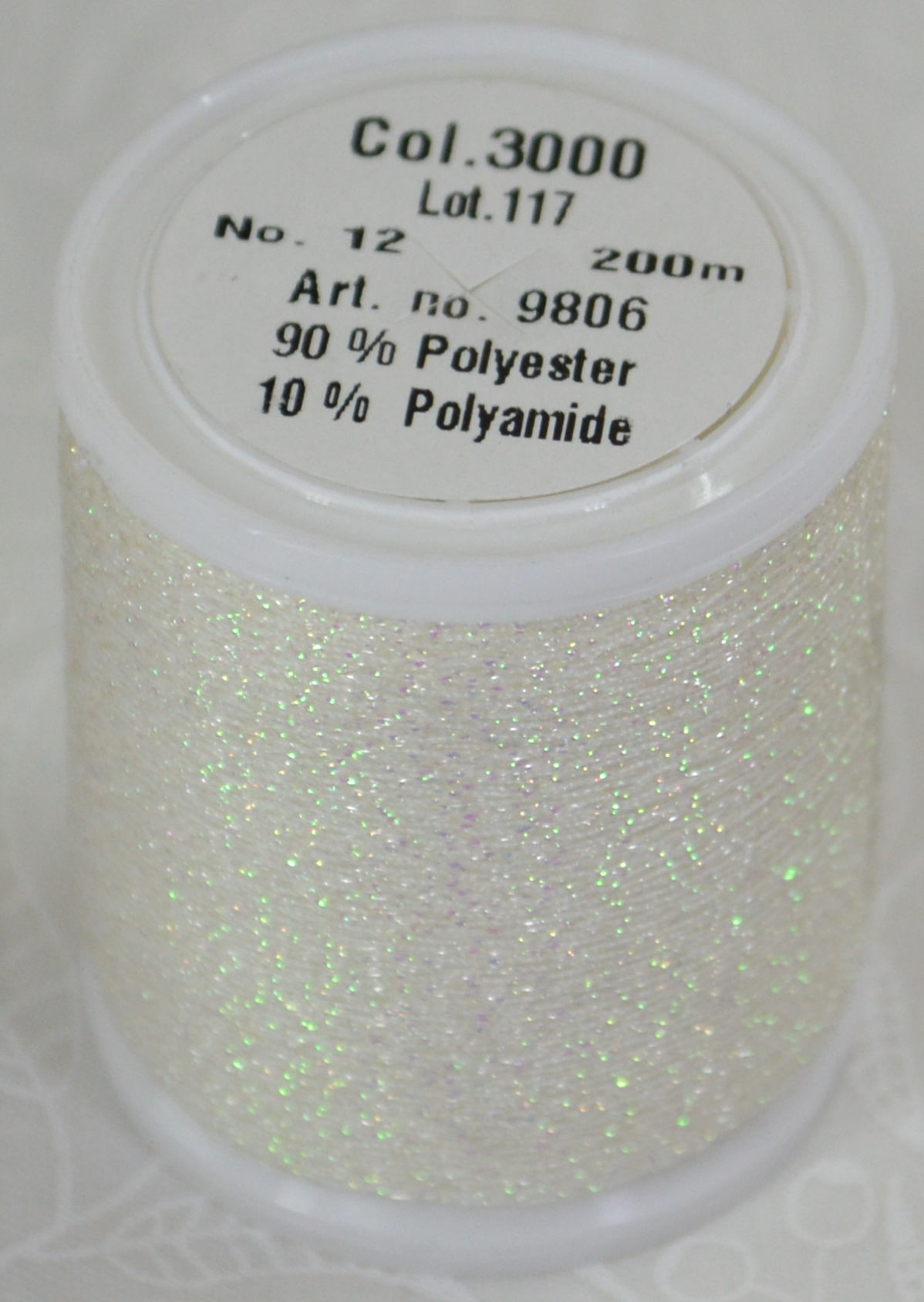 Madeira Glamour 12 Heavy Metallic Embroidery Thread, 200m Spool