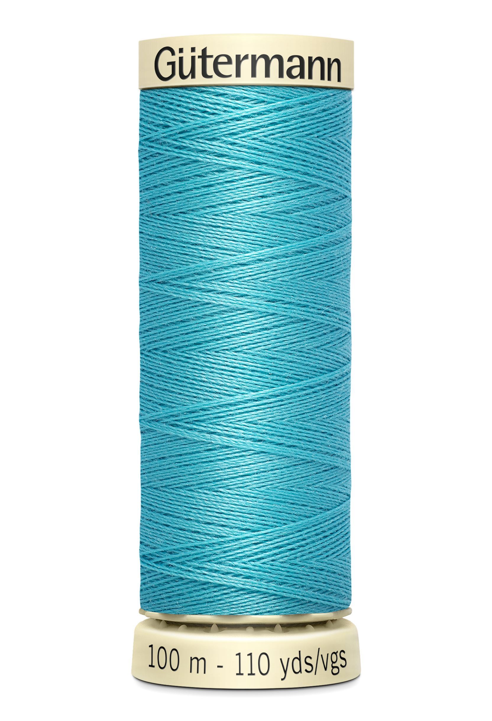 Gutermann Sew all Thread 100 Polyester 100m Colour 714 TURQUOISE Gutermann Sew all Thread 100 Polyester 100m Colour 714 TURQUOISE