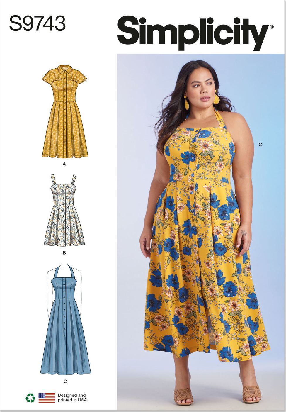 Simplicity Sewing Pattern S9743 Women's Dresses